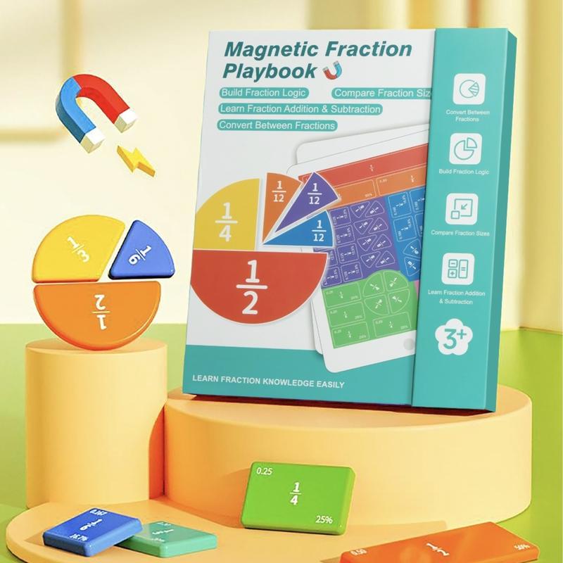 📚🧲Magnetic Fraction Demonstration Book – depotpick